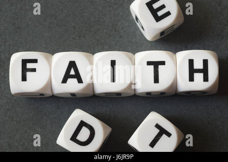 word creed on white toy cubes, business concept Stock Photo - Alamy