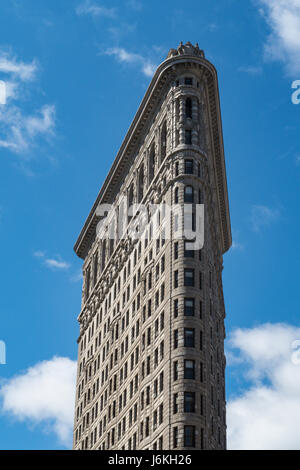 Historic Flatiron Building, Triangular 22 Story Steel Framed Landmark ...