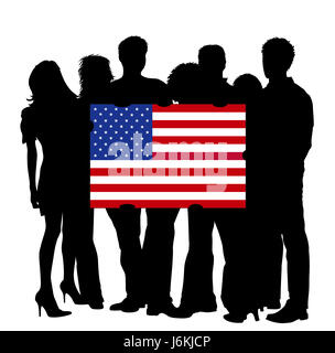 Flag of USA Stock Photo - Alamy