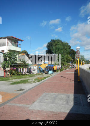 Punta Santa Ana Linear Park is located along the Pasig River in Manila ...