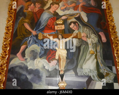 This image depicts Saint Ildephonsus of Toledo Church located along ...