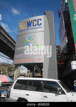World Citi Colleges Medical Center, located on Aurora Boulevard in ...