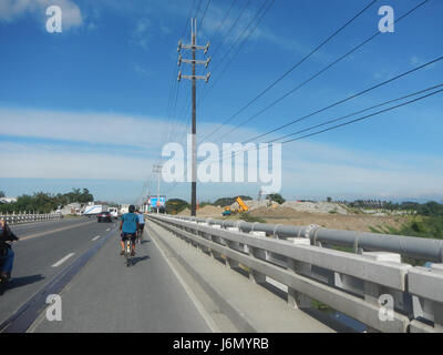The Santa Maria Bulacan Bridge, located on the Santa Clara Bypass Road ...