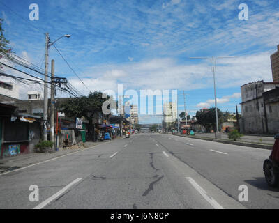 This image shows a section of the Circumferential Road in Caloocan City ...