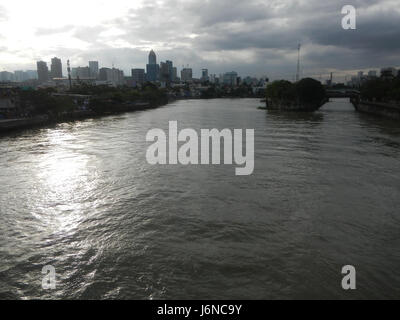The flood control project near Sumilang Buting Bridge in Pasig City ...