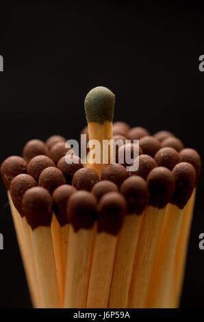 Matches with multi-colored heads Stock Photo - Alamy