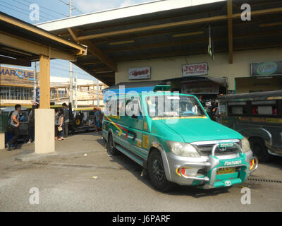 The image shows the Marquee Mall pedestrian footbridge in Angeles City ...