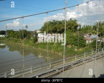 The Candaba Golden Gate Bridges are located over the Pampanga River in ...