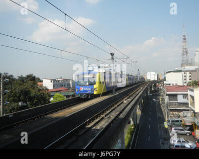 This title refers to the Santolan LRT Station in Pasig, Quezon City ...