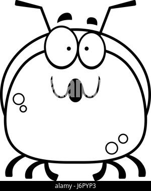 A cartoon illustration of a ant looking scared Stock Vector Image & Art ...