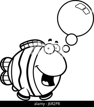 A cartoon illustration of a clownfish talking Stock Vector Image & Art ...
