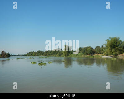 A view of the river districts in Candelaria and Delta Macabebe, located ...