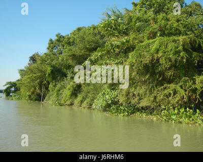 A photograph of the River Districts in Candelaria Delta, Macabebe ...