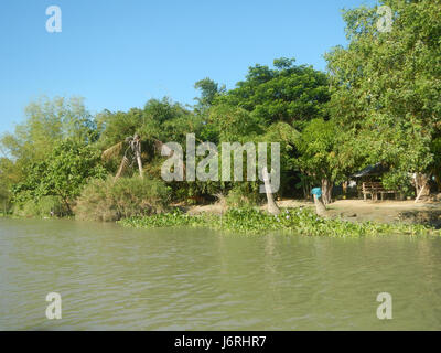 This map details the River Districts of Candelaria Delta and Macabebe ...