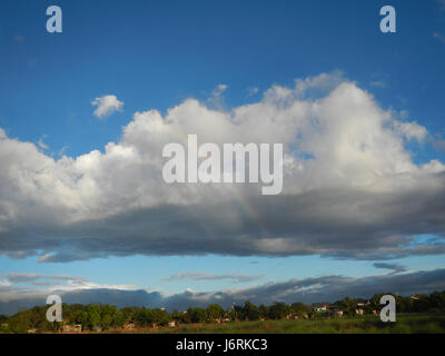 Rainbows in Baliuag, Bulacan, captured in this image, showcase the ...