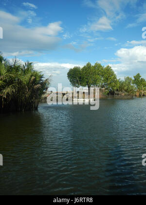This image depicts the riverbanks in the areas of Pulilan, Dampol ...