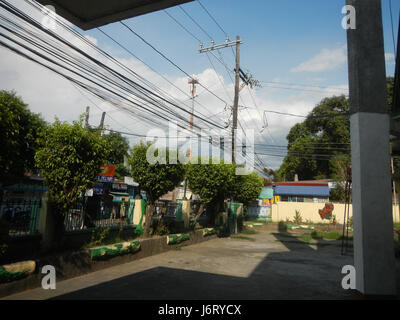 This map highlights key landmarks in the Barangay Mambugan, Mayamot ...