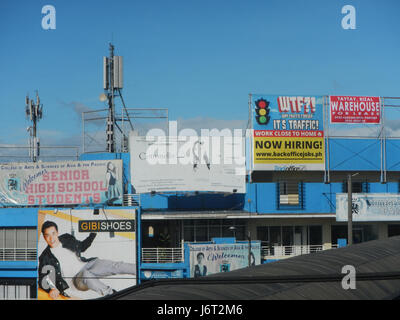 The SM City Marikina Flyover, located along the Marcos Bridge Highway ...