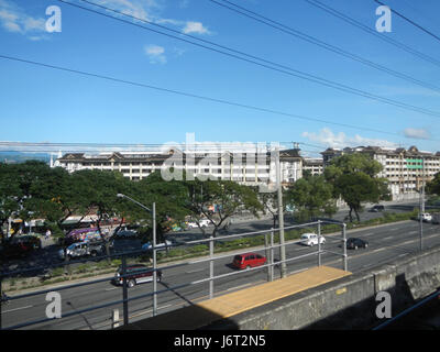 A photograph of SM City Marikina and surrounding infrastructure ...