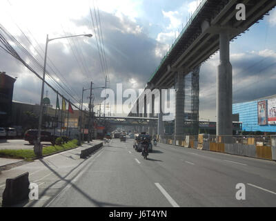 08945 Landscape of Manila MRT Line 12 Santolan LRT Station - Emerald ...