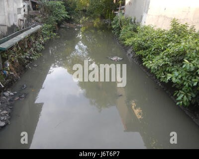 The General Kalentong Street Bridge spans a creek in Mandaluyong City ...