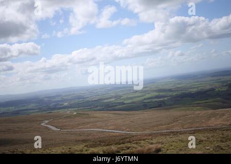 View from Hartside Cafe, Hartside Summit, Alston Stock Photo - Alamy