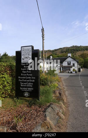 Bridge of Lochay Hotel Killin Scotland May 2017 Stock Photo - Alamy