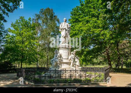 Goethe statue in Tiergarten park in Berlin, Germany Stock Photo - Alamy