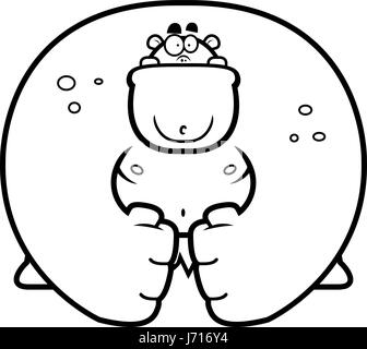 A big cartoon ogre flexing his muscles Stock Vector Image & Art - Alamy