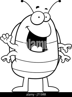 A cartoon illustration of a bug waving Stock Vector Image & Art - Alamy