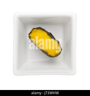 Japanese sushi gunkan with tobiko Stock Photo - Alamy