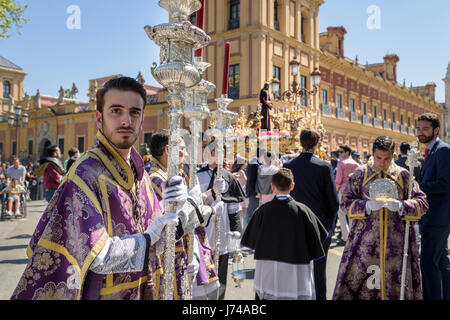 During the Easter week, processions with the image of Christ and the ...
