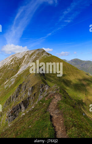The Devil's Ridge, Mamores, Scotland Stock Photo - Alamy