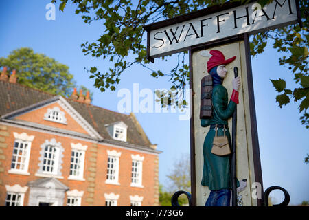 swaffham town centre,norfolk, england uk gb Stock Photo - Alamy