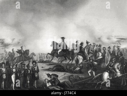 Arthur Wellesley, Duke of Wellington, with his staff at the Battle of ...