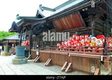 Daruma-ji Temple famous for Daruma Dolls in Takasaki city Gunma Japan ...