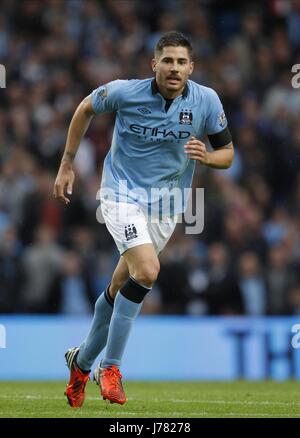 JAVI GARCIA MANCHESTER CITY FC MANCHESTER CITY FC BRITANNIA STADIUM ...