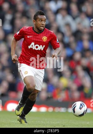 ANDERSON MANCHESTER UNITED FC OLD TRAFFORD MANCHESTER ENGLAND 01 ...