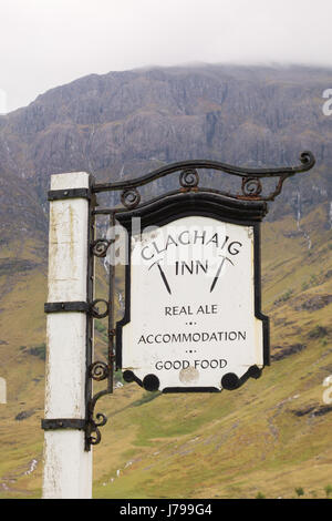 The Clachaig Inn, Glencoe Stock Photo - Alamy