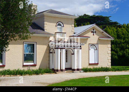 Main house at Woolmers Estate near Longford in Tasmania, Australia ...