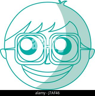 male nerd avatar character Stock Vector Image & Art - Alamy