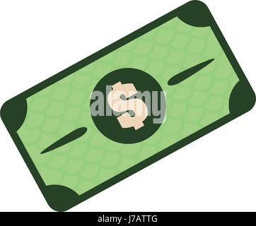 green bill dolar money Stock Vector Image & Art - Alamy
