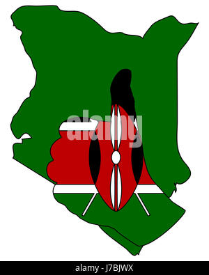 Kenya hand signal Stock Photo - Alamy