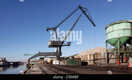 stuttgart port am neckar Stock Photo - Alamy