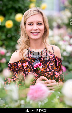 Rachel Riley, presenter, mathematician and hostess of Countdown at the ...