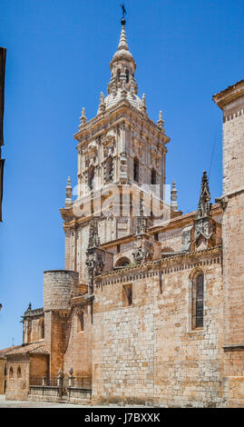 Tower of the Cathedral of Burgo de Osma, Soria Stock Photo - Alamy