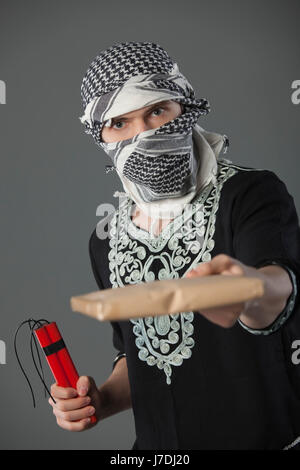 letter mail bomb criminal dynamite terrorist explosive man danger ...