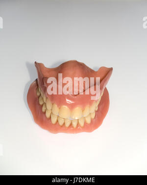 A set of false teeth Stock Photo - Alamy