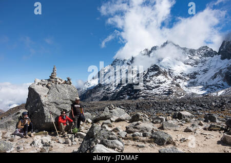 Salkantay Trekking in Peru, South America Stock Photo - Alamy