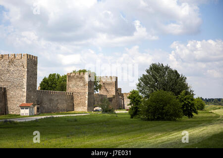 Smederevo's fortress. The largest medieval fortress Stock Photo - Alamy